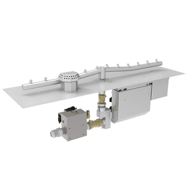 HPC Torpedo Flat Linear Electronic Burner System - 72" | Woodland Direct