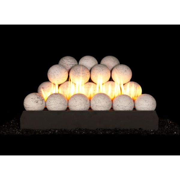Peterson Real Fyre Carrera Marble Ventless Fireball Set | Woodland Direct
